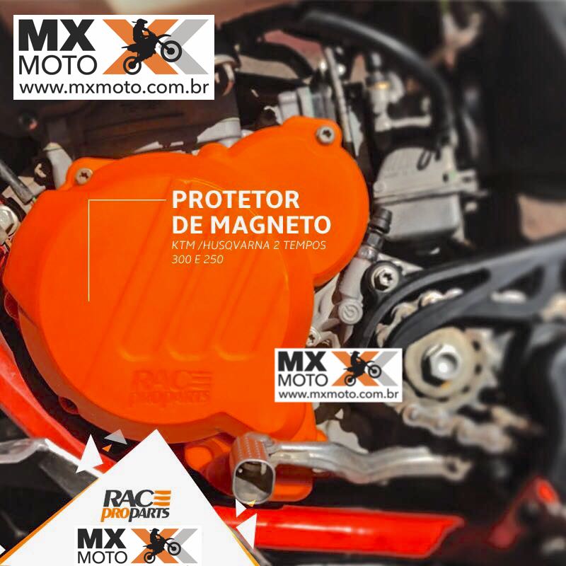Protetor de Tampa Magneto / Ignição para KTM / HUSQVARNA 250/300 2T 20 ...